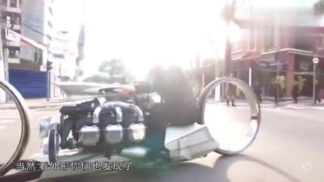 飞机动力!超大车轮!