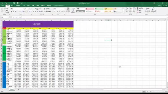 excel合并单元格篇