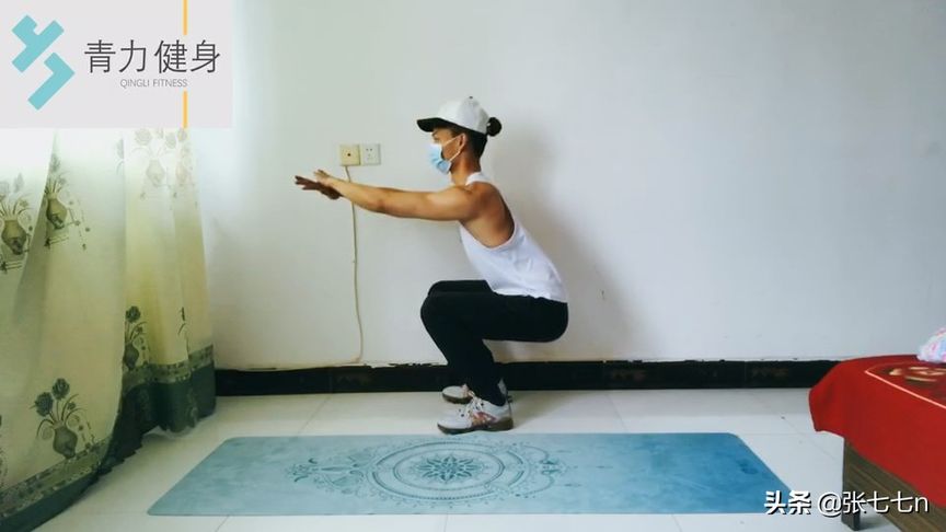 男士家庭版健身计划动作来啦~