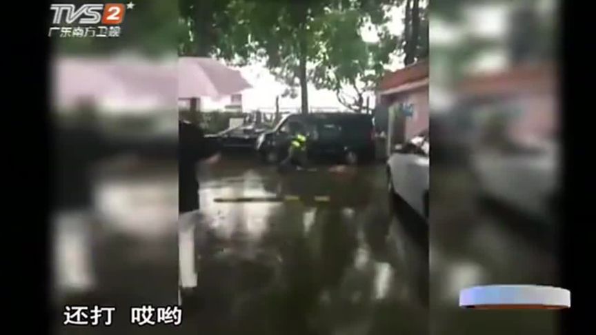 治安员当众用铁棒打狗,街坊们称太残忍,治安员却表示实属无奈