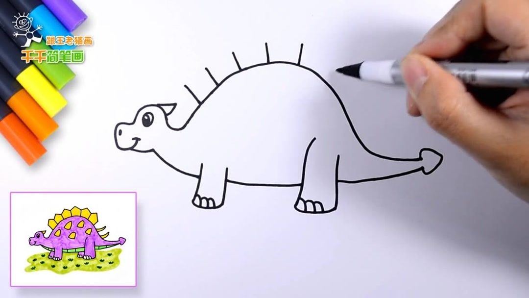 千千简笔画之神奇的动物世界-第15集-高清