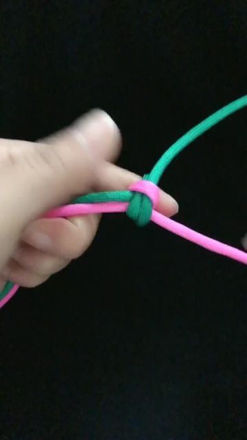 #手工编织原创粉丝要的金刚结来了