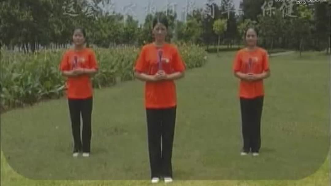 经络拍打健身操_高清