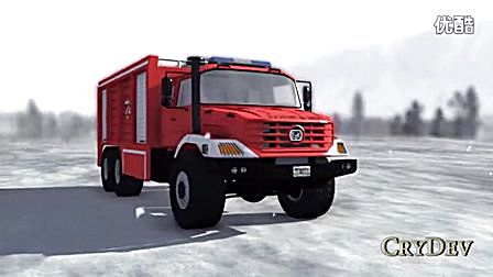 BeamNG卡车碰撞测试