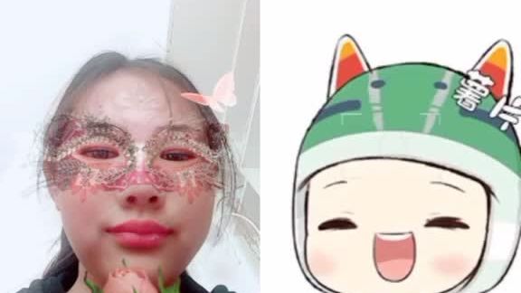 我与@可爱的半拉 一起合拍了视频#迷你世界#