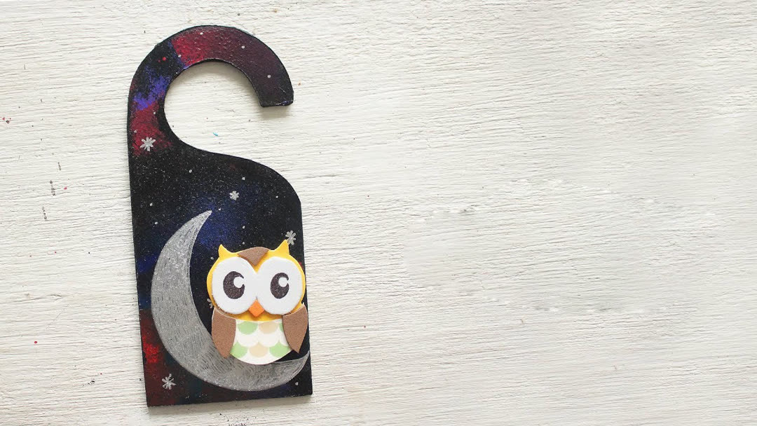 手工DIY门牌,原来这么简单,太可爱了!