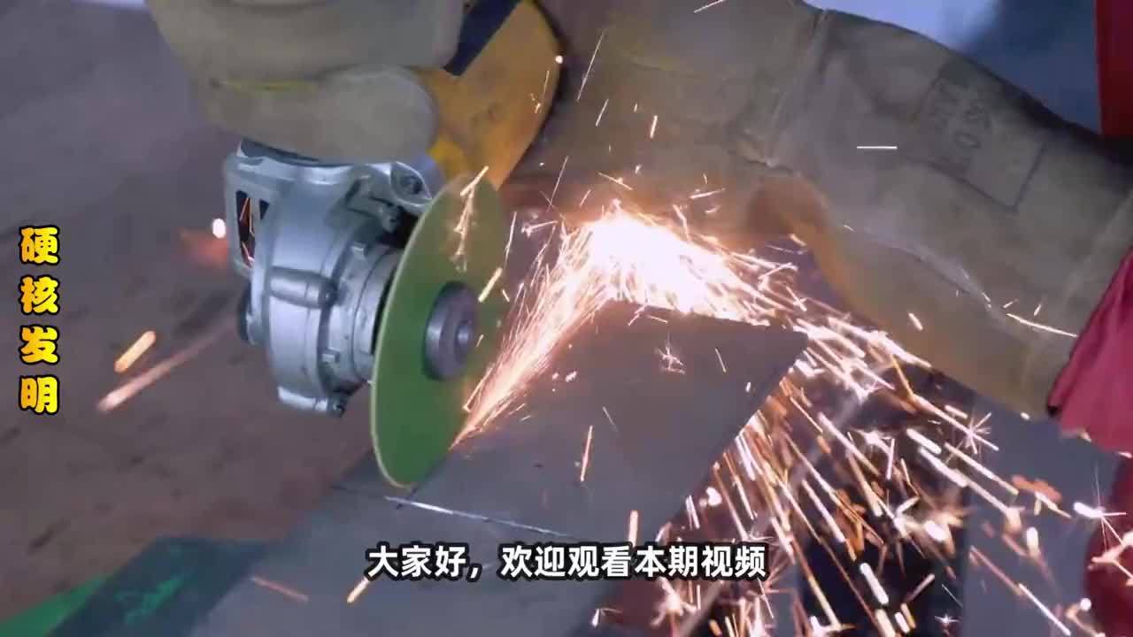 牛人爆改角磨机,成品效果超级好,一般人想不到这好方法