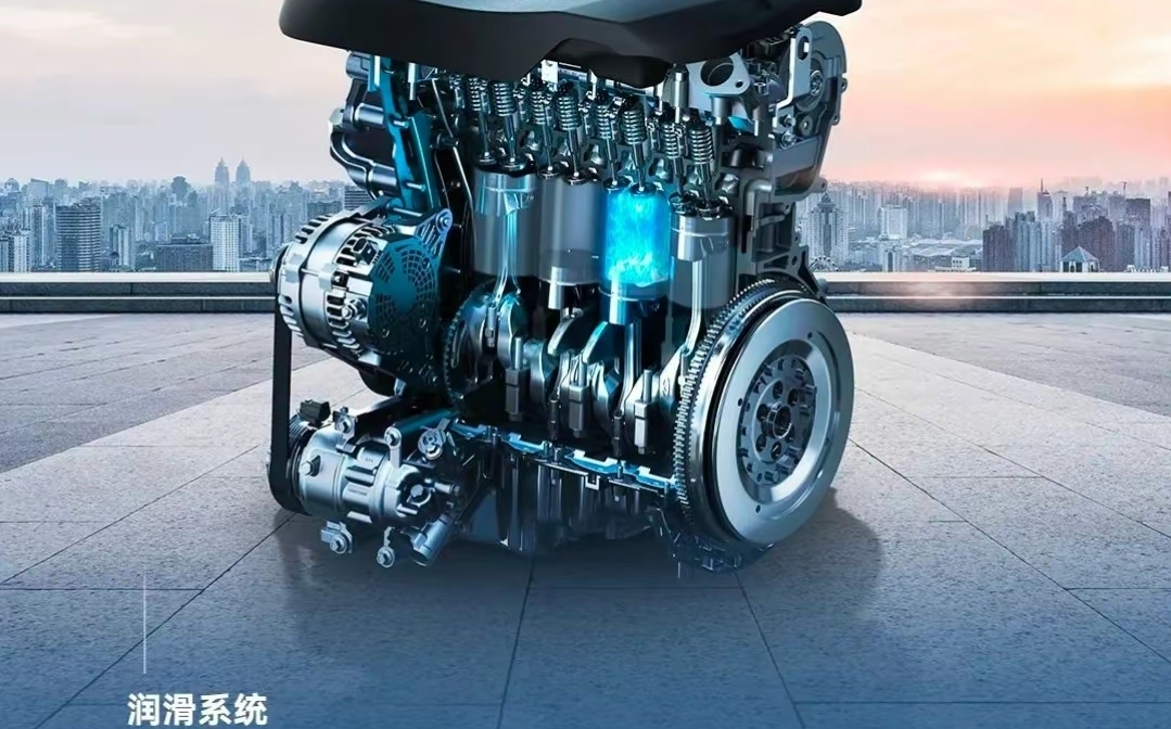 注意看“定语”:中国品牌首款完全自主知识产权的1.5TGDI发动机。...