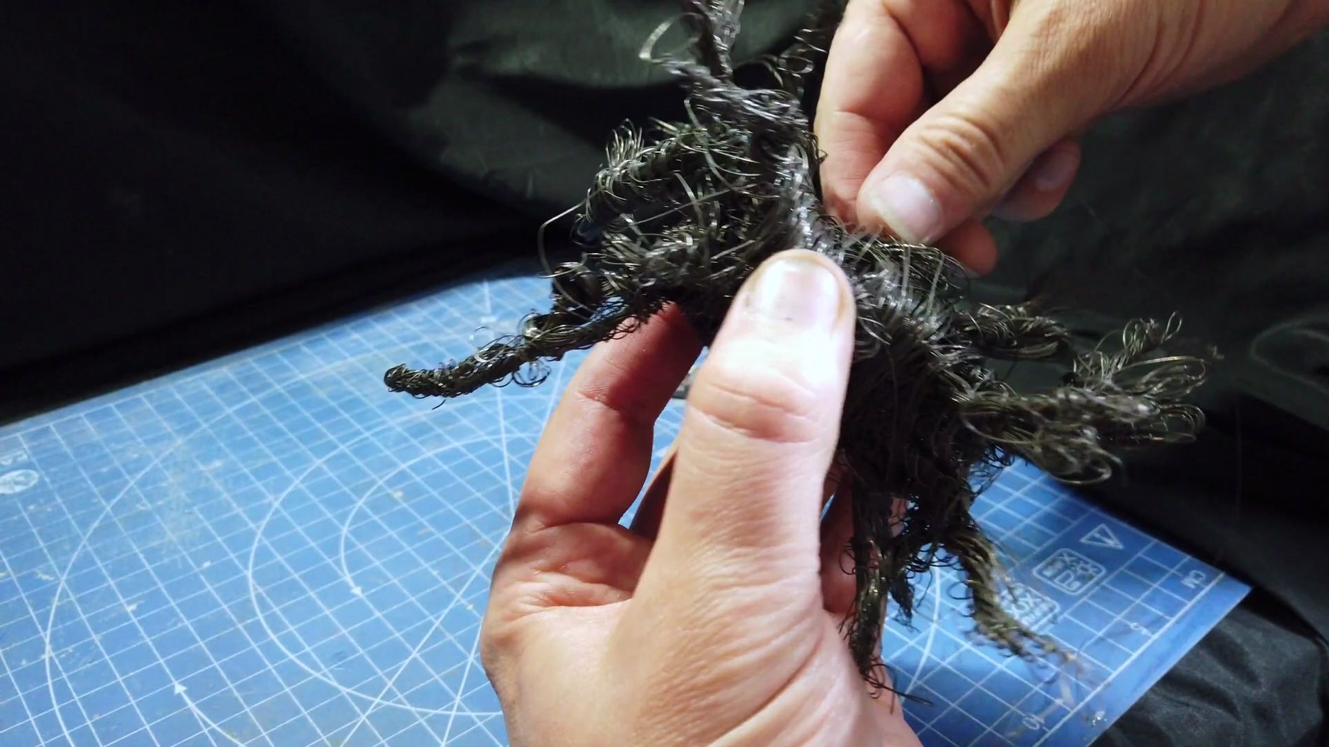 场景模型制作 长满苔藓的森林