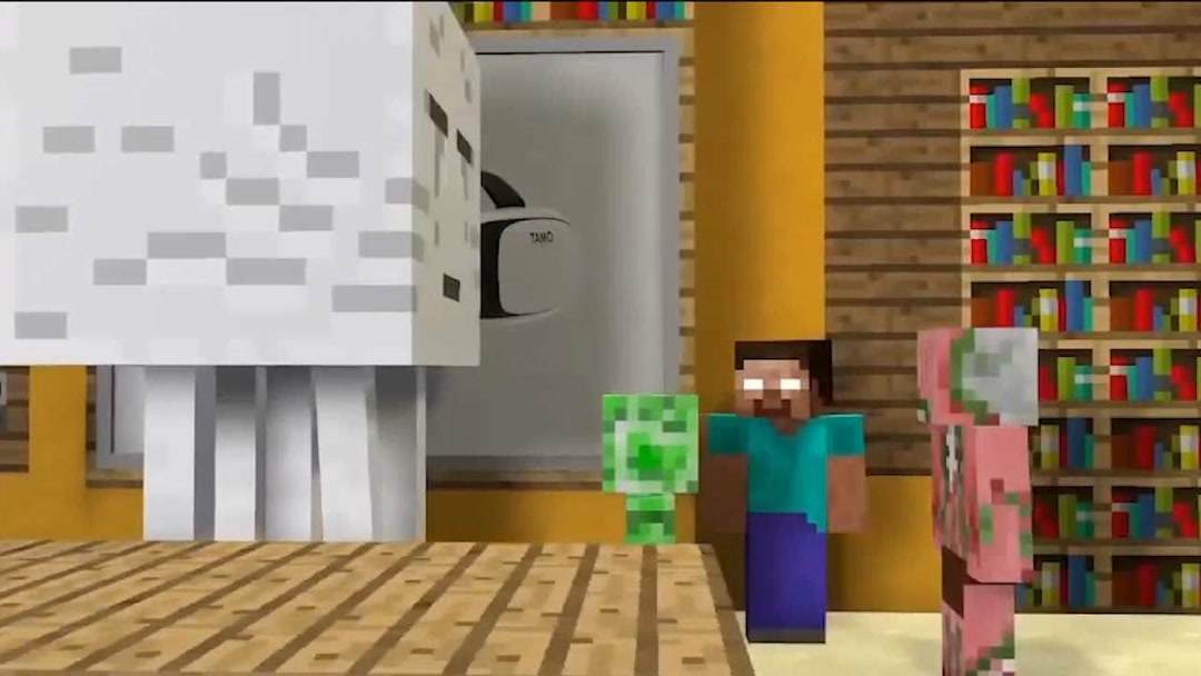 我的世界:为何大家排好一队,究竟是要干什么!