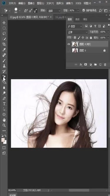 种PS抠头发丝的小技巧,PS必学技巧,你会吗