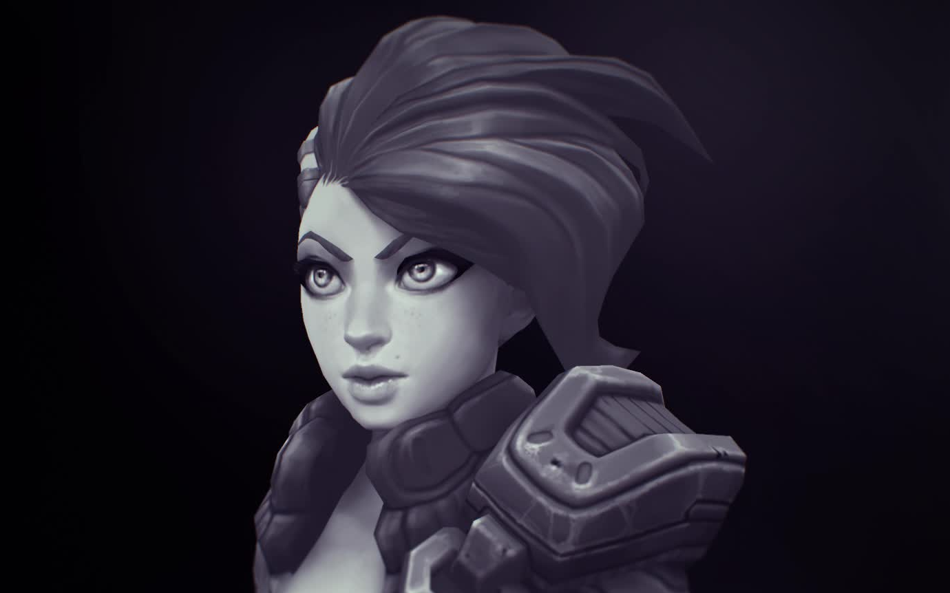 3D游戏角色模型制作教程(全英文)