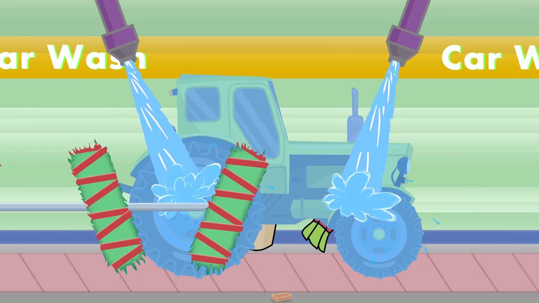 工程车好伙伴 第32集 清洗工程车