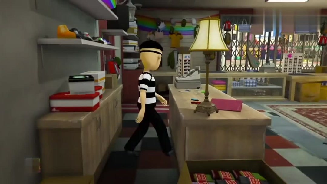 385坏蛋不守规则,警察一步制止,亲子动画