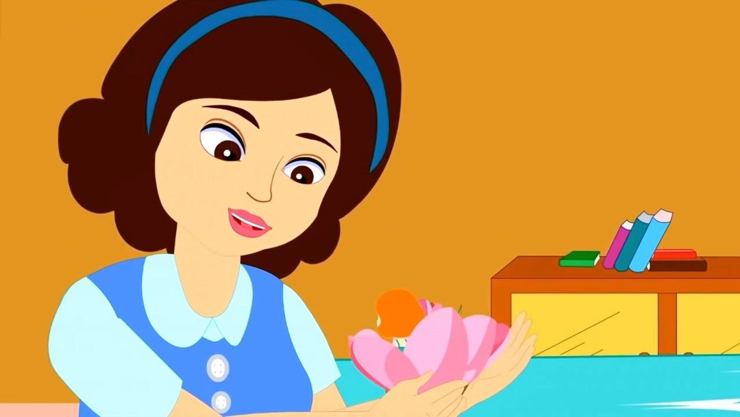 中文睡前童话故事:拇指姑娘