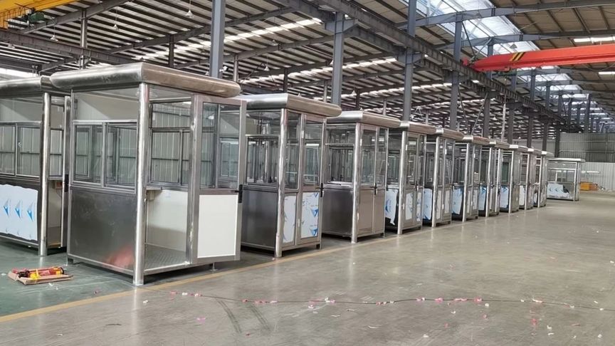 电动伸缩门,岗亭秀一秀