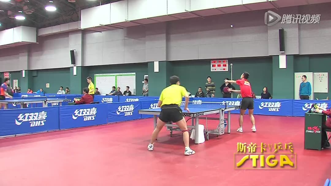 斯帝卡V乒乓 男乒直通吉隆坡 张继科VS许昕