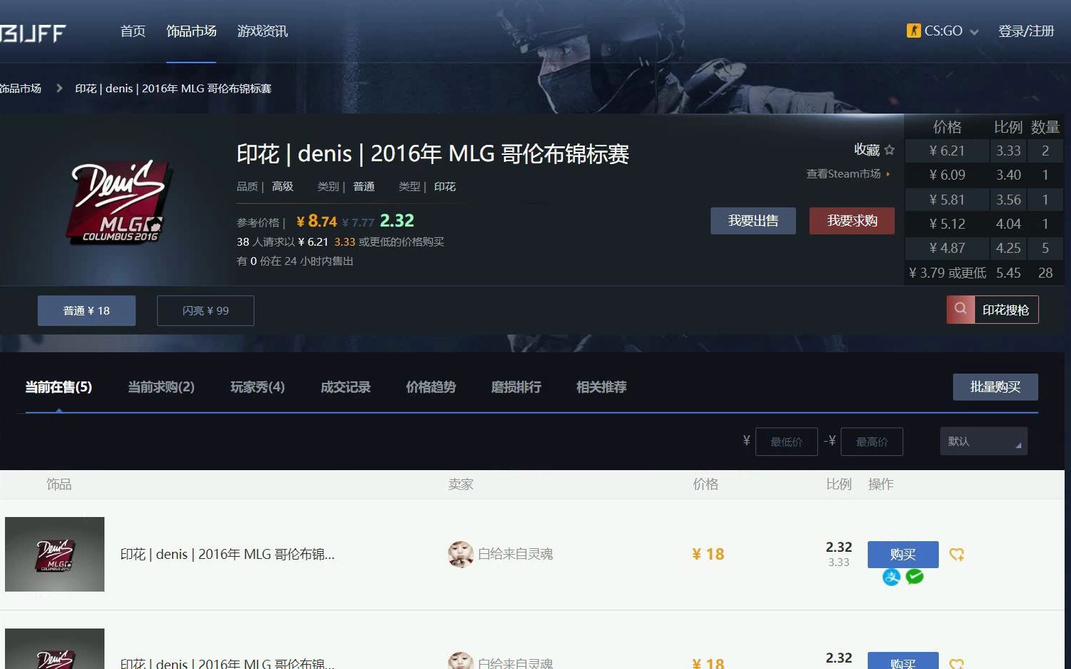 csgo饰品 steam余额倒RMB(一日8更)市场高销量