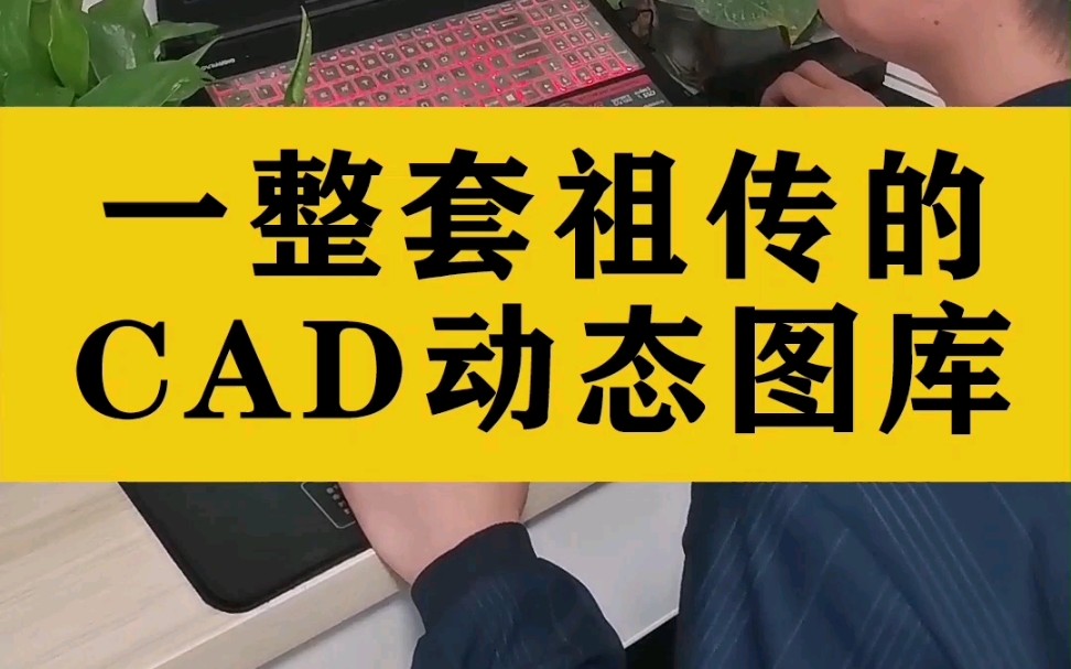 这套祖传的CAD动态图块,不知道有缘人在哪里呢?