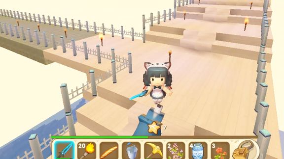 迷你世界联机 生存实况 炸刷怪塔