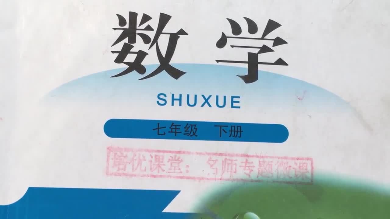 七年级数学下册 66 练一练 P56 名师课堂(2)