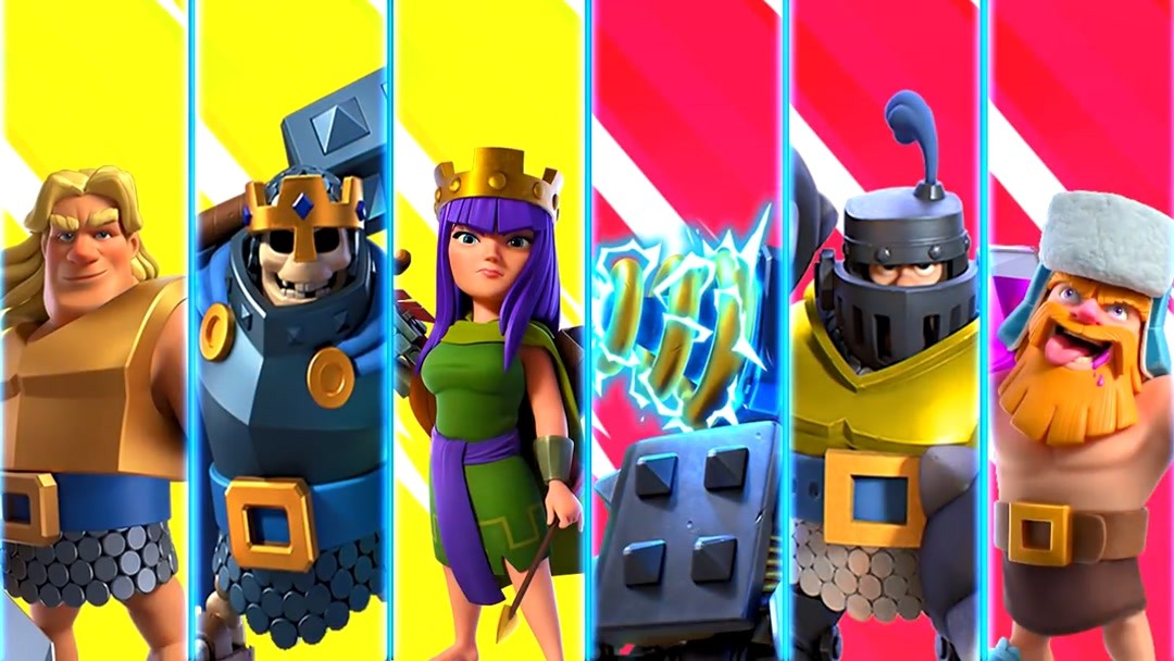 皇室战争:3张英雄卡牌PK传奇卡牌,看看它们的实力能否碾压?