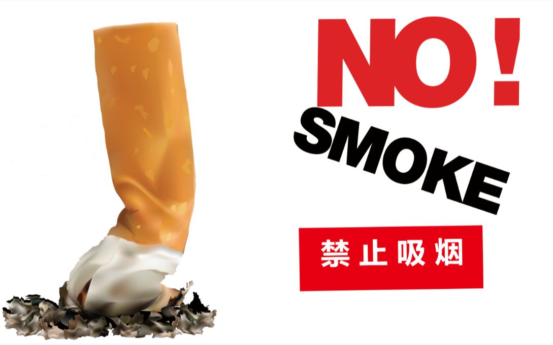 简约大气世界无烟日宣传教育PPT