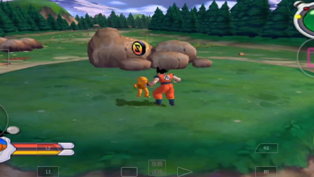 手机呆萌模拟器玩《龙珠传奇》,道具终于显示了。骁龙855,龙珠,ps2