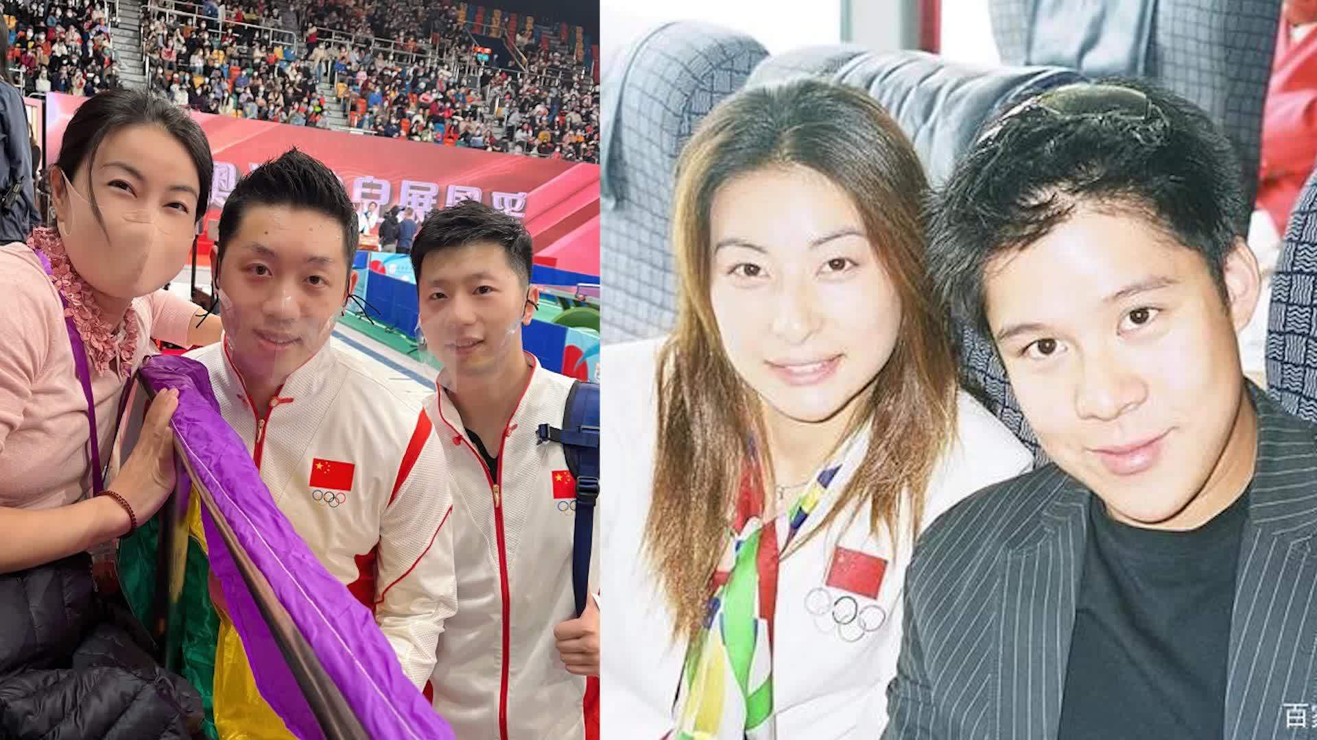 郭晶晶晒和马龙许昕合照,称回忆起与霍启刚相爱往事,兴奋了3天