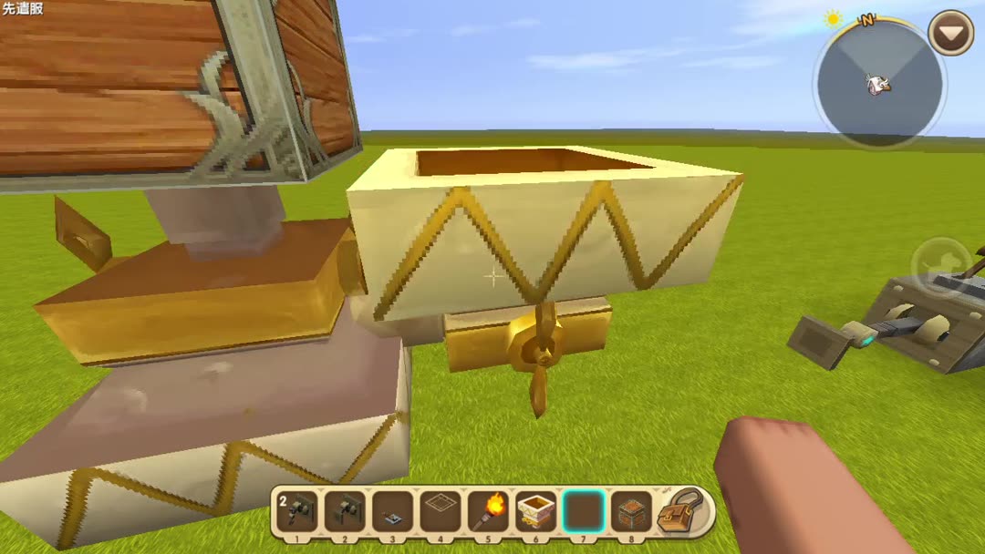 迷你世界新玩法 超级漏斗和新天窗