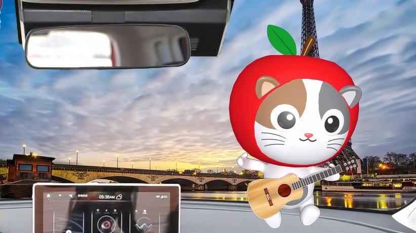 搞笑益智动画,苹果猫热唱带你去旅行,一起去浪漫的土耳其吧