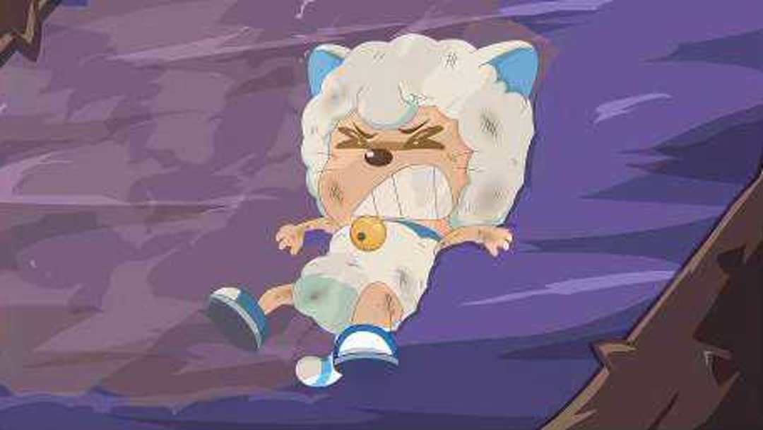 喜羊羊:喜羊羊黑化对大家动手,美羊羊释放虚幻境,一招打败他!