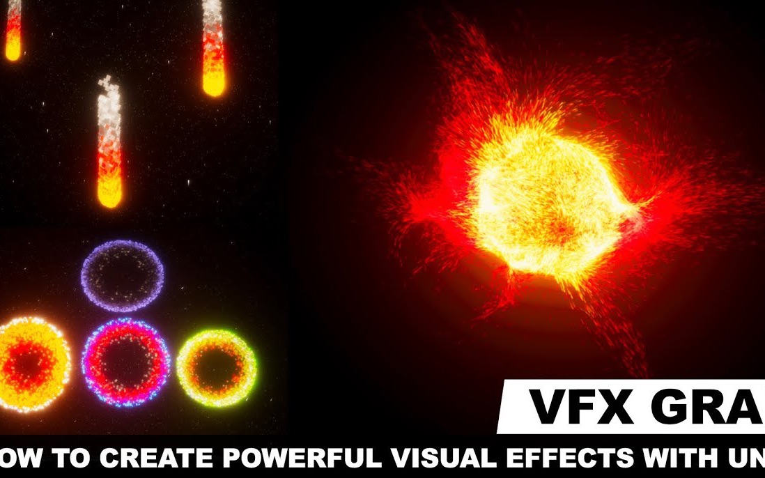 Unity3d VFX图形-如何创建强大的视觉效果与Unity 2019.2.0f1或更大? 2