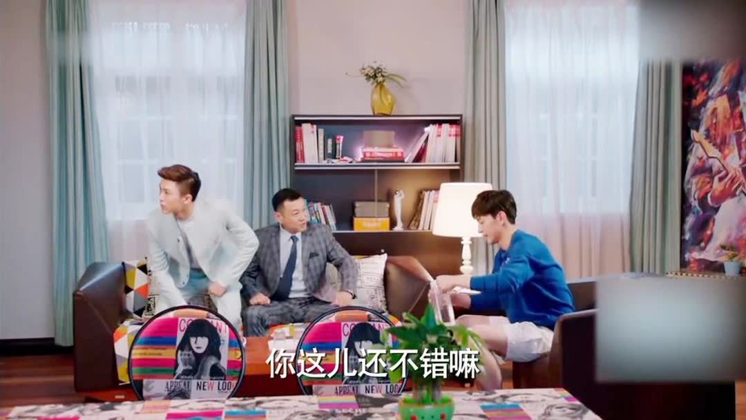 邓伦演的言情剧,爸爸突然袭击,不料邓伦金屋藏娇