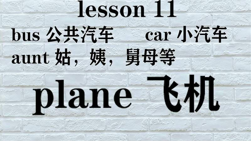 小学英语科普版四年级上册11课单词领读