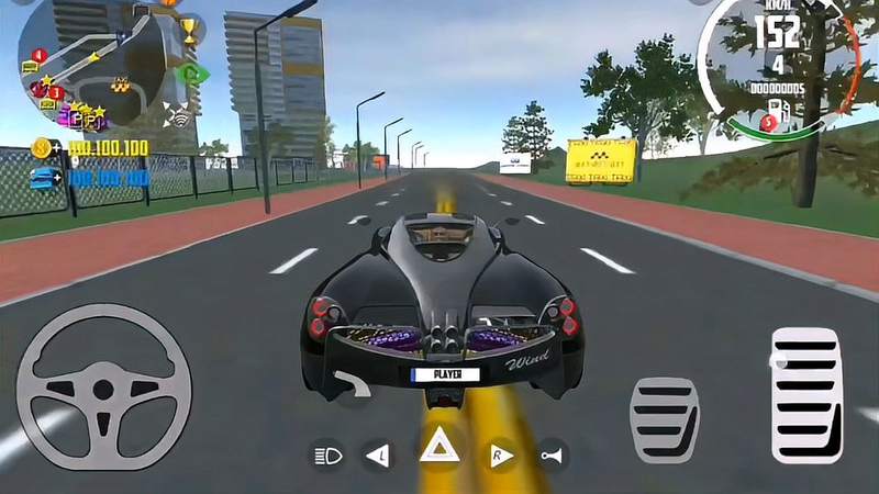 汽车模拟器2,这辆帕加尼想要来飞个小坡,我们来看看