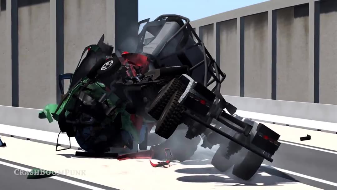 超真实车祸拟真游戏,汽车 VS 死亡机器 第五季