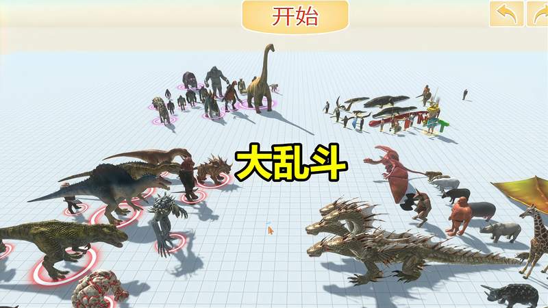 动物战争模拟器:所有阵营大乱斗,洛基就是个捣蛋鬼!