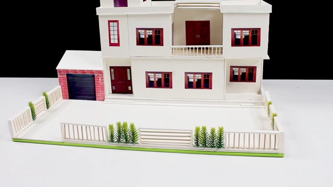 手工教程:大神用硬纸板教你做精巧漂亮的小房子,太炫酷了!