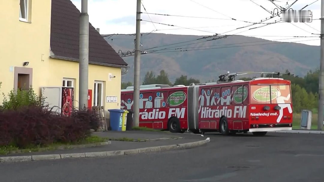 捷克-拉贝河畔乌斯季 无轨电车过分线器开字