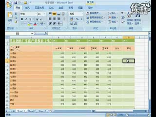 Excel2007 视频教程30