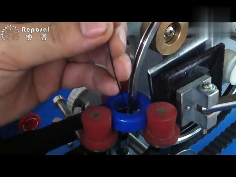 磁环绕线机操作视频 五形绕线机 环形变压器绕线机