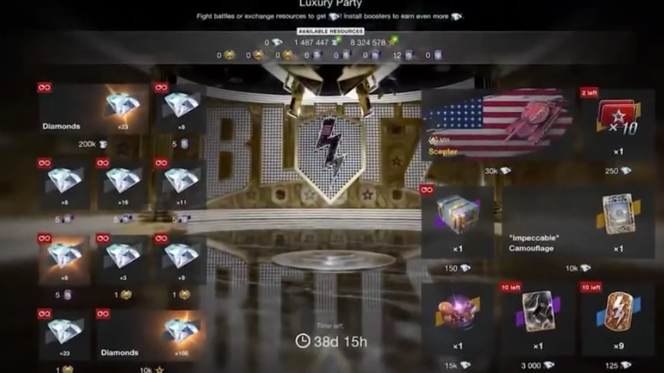 【WOTB】更新 炫酷3D动态装甲 白嫖车活动 模型高清化 新涂装 新车...