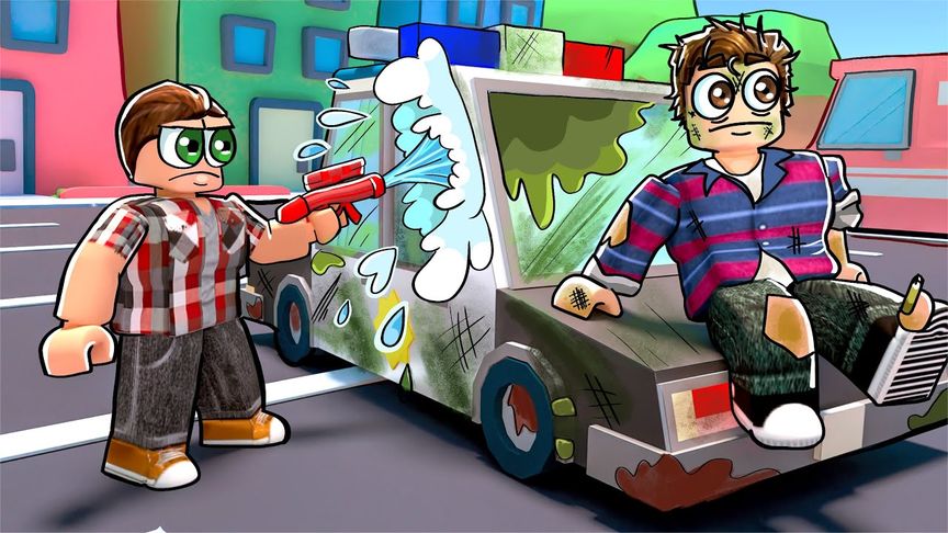 Roblox清洗模拟器:变身汽车清洗工,轻松赚外快!灰狼