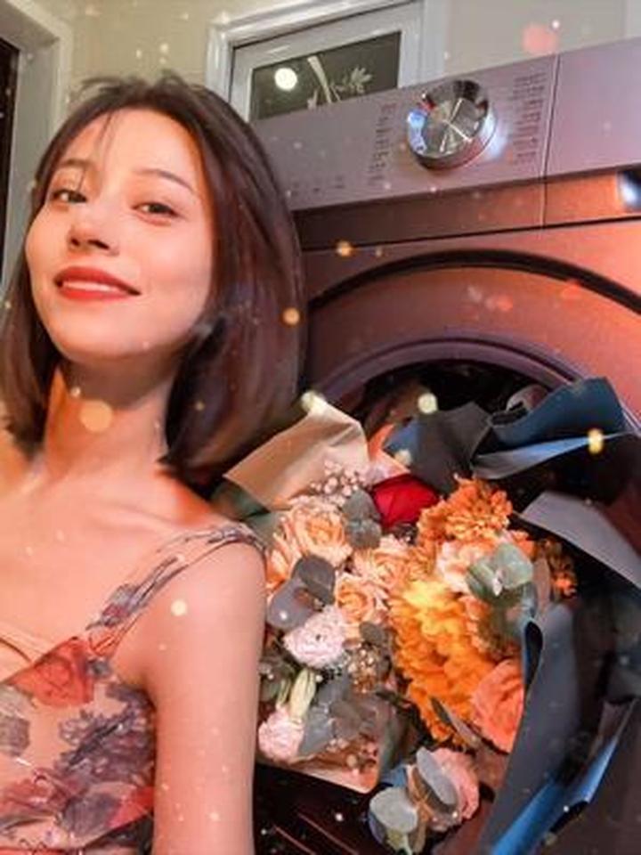 "可不可以浪漫亿点"娇软甜心少女鹿 博世洗干一体机 博世家电