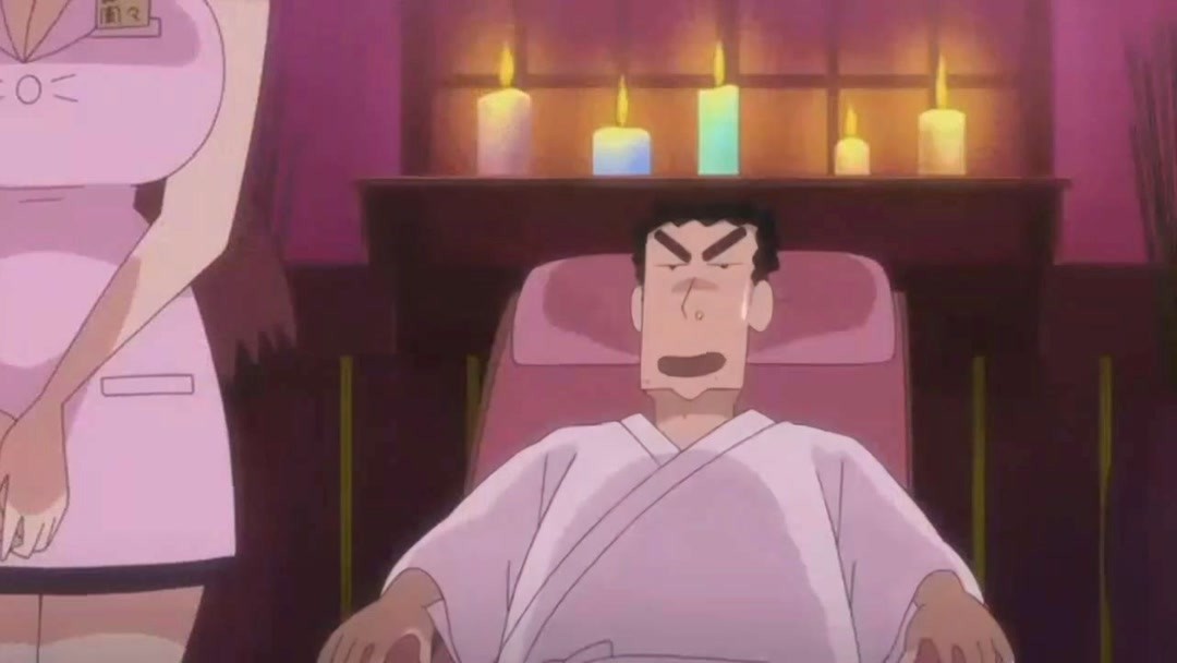 1蜡笔小新:小新说要给妮妮妈妈当小孩,瞬间感觉压力大