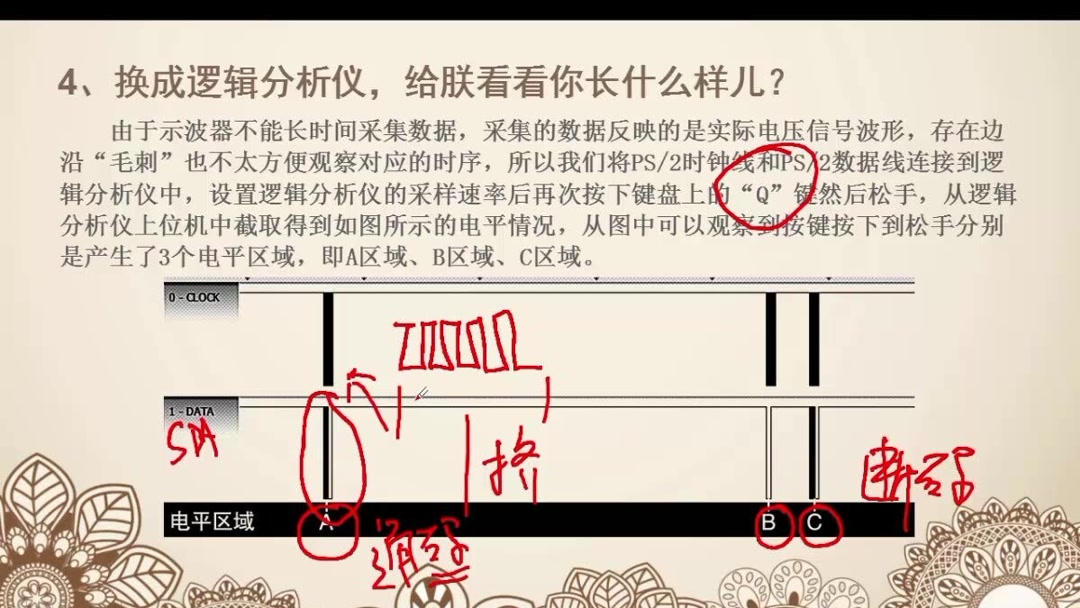 【第18讲】思修电子STM8视频教程-PS2相关码值及通信流程