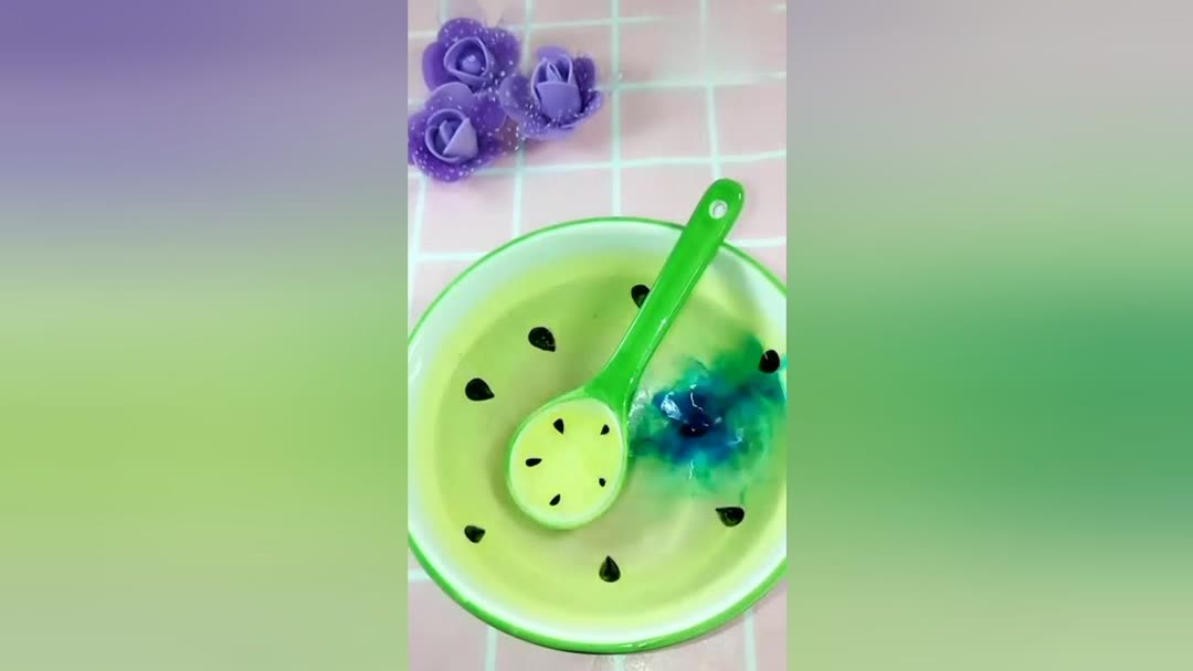超简单的鼻涕泥教程,不用胶水也能做!