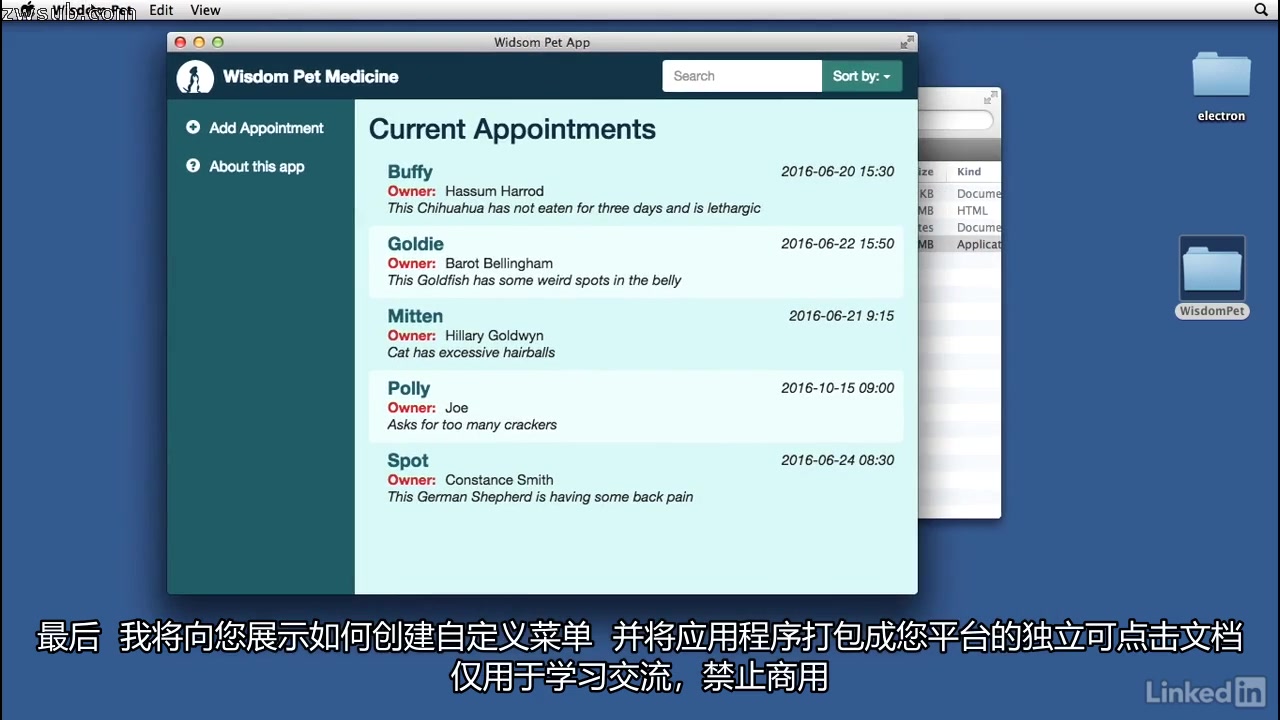 Lynda中文字幕 基于Electron构建跨平台桌面应用程序教程 Electron: ...