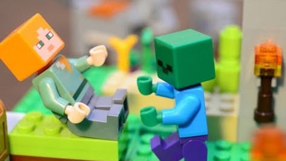 有趣定格动画:乐高人物定格动画,快来一起收看可爱的卡通人物!